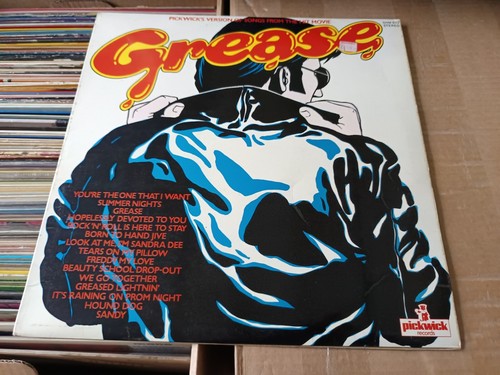 LP Album 33 RPM - The Pickwick Grease Monkeys – Grease UK 1978 VG+/EX ...