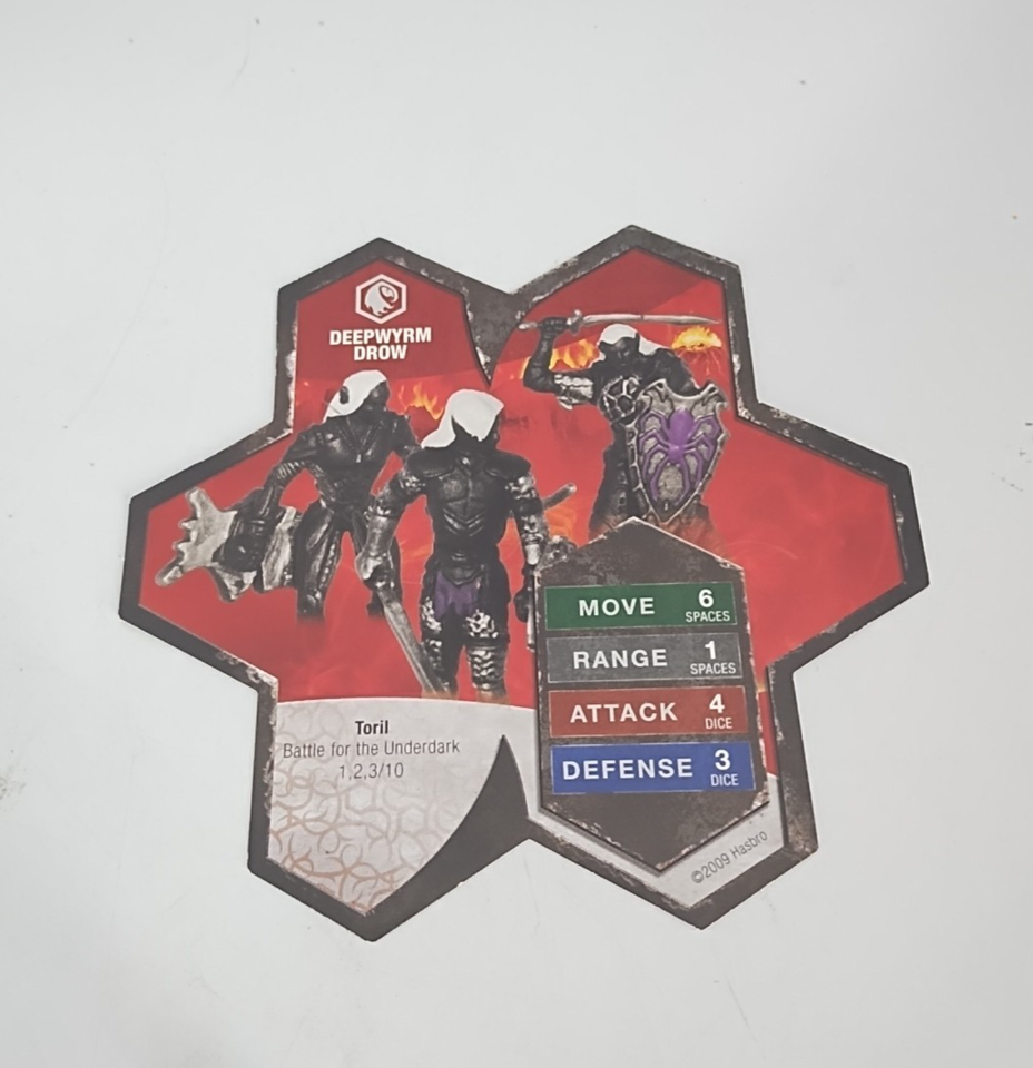 Deepwyrm Drow - Heroscape Battle for the Underdark | eBay