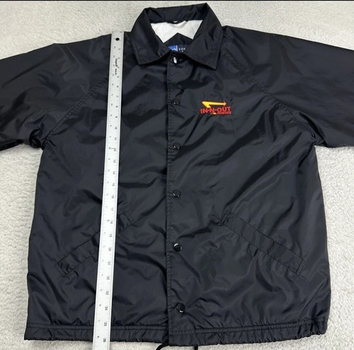 Vintage In-N-Out Burger Employee Jacket Mens Small Windbreaker Port ...