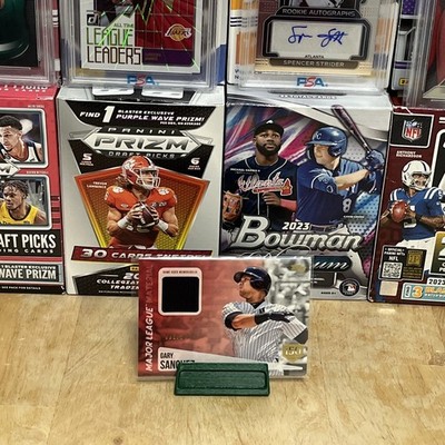 2019 Topps #MLM-GS Gary Sanchez Material Card Relic NEW YORK YANKEES ...