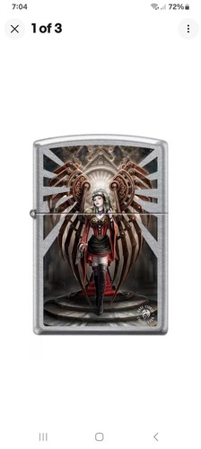 Anne Stoke 9456 Zippo "Goth Woman" | eBay