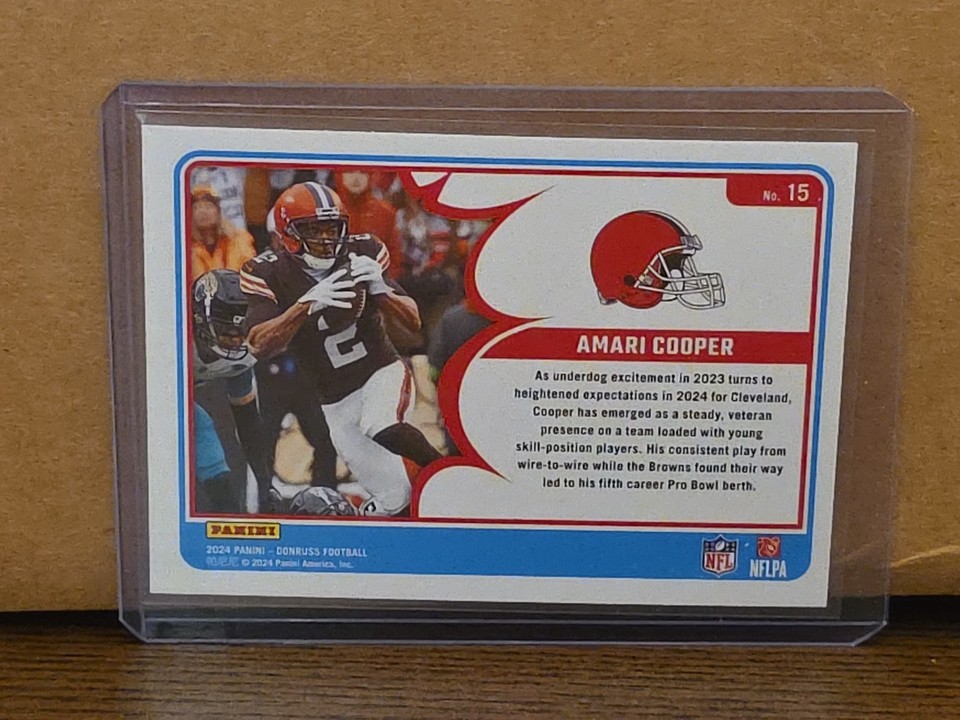 2024 Panini Donruss Action All Pros Amari Cooper Cleveland Browns No ...