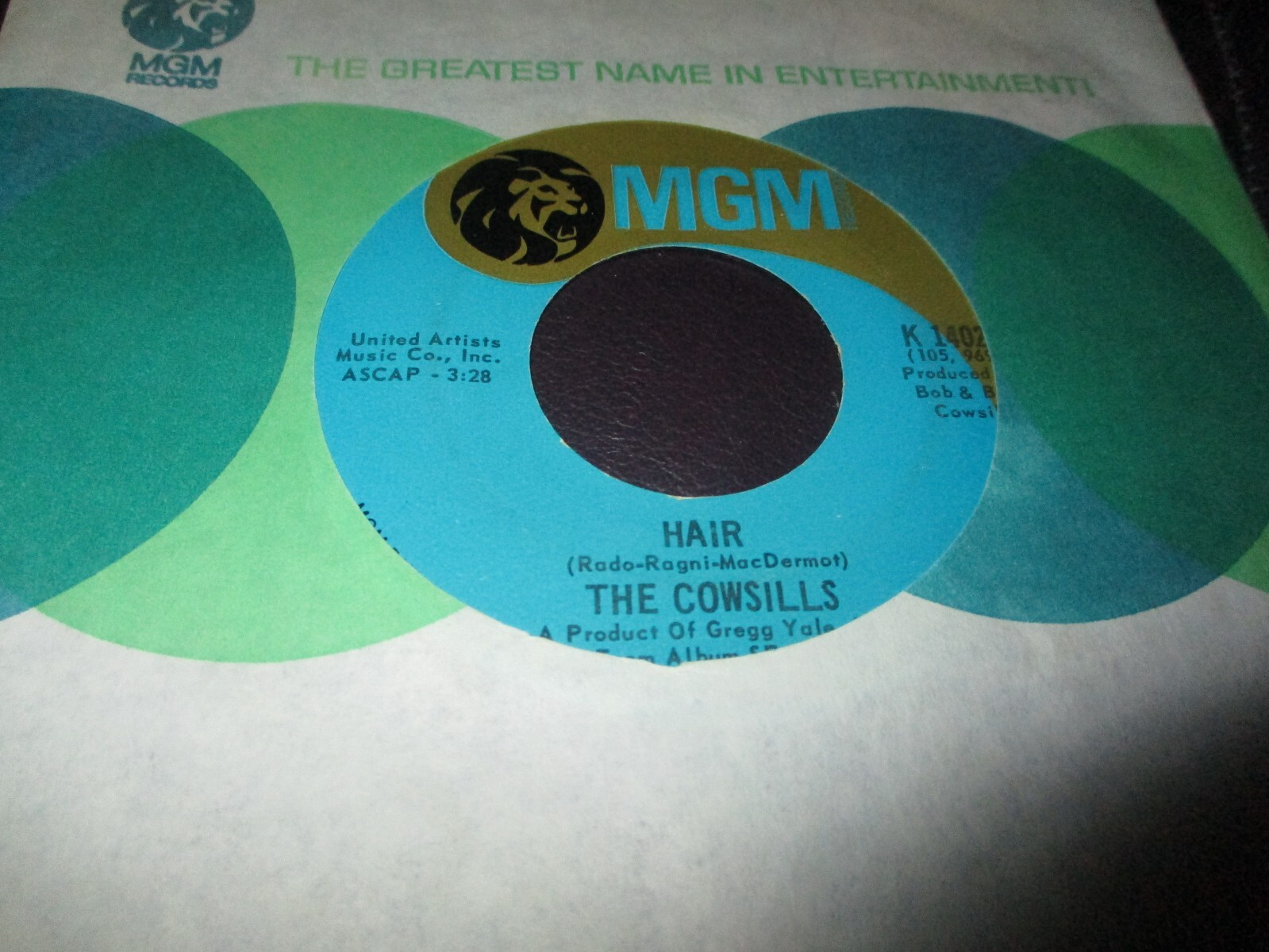 1969 THE COWSILLS Hair W/What Is Happy? US 7" MGM K-14026 Pop VG/NM | eBay