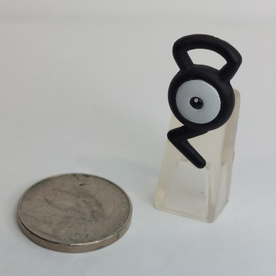 Pokemon Scale World 1" 1:20 Scale Unown Letter G Mini Figure Johto | eBay