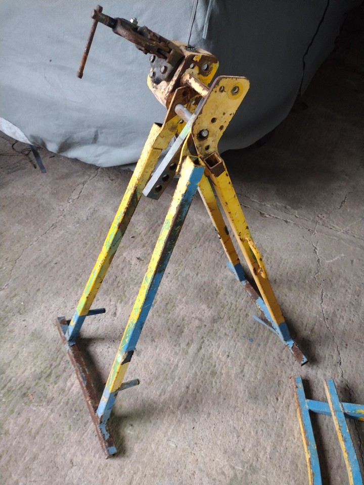 Irwin HILMOR CONDUBEND Steel PIPE VICE BENDER Tube Bend STAND Only ...