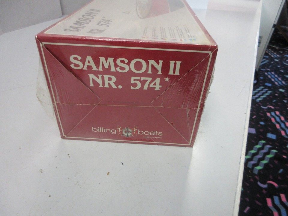 Billing Boats Samson II NR. 574 Vintage Model kit New in sealed box | eBay