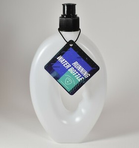 Running Water Bottle 500ml Handheld Drink Push-Pull Spout BPA Free Jog ...