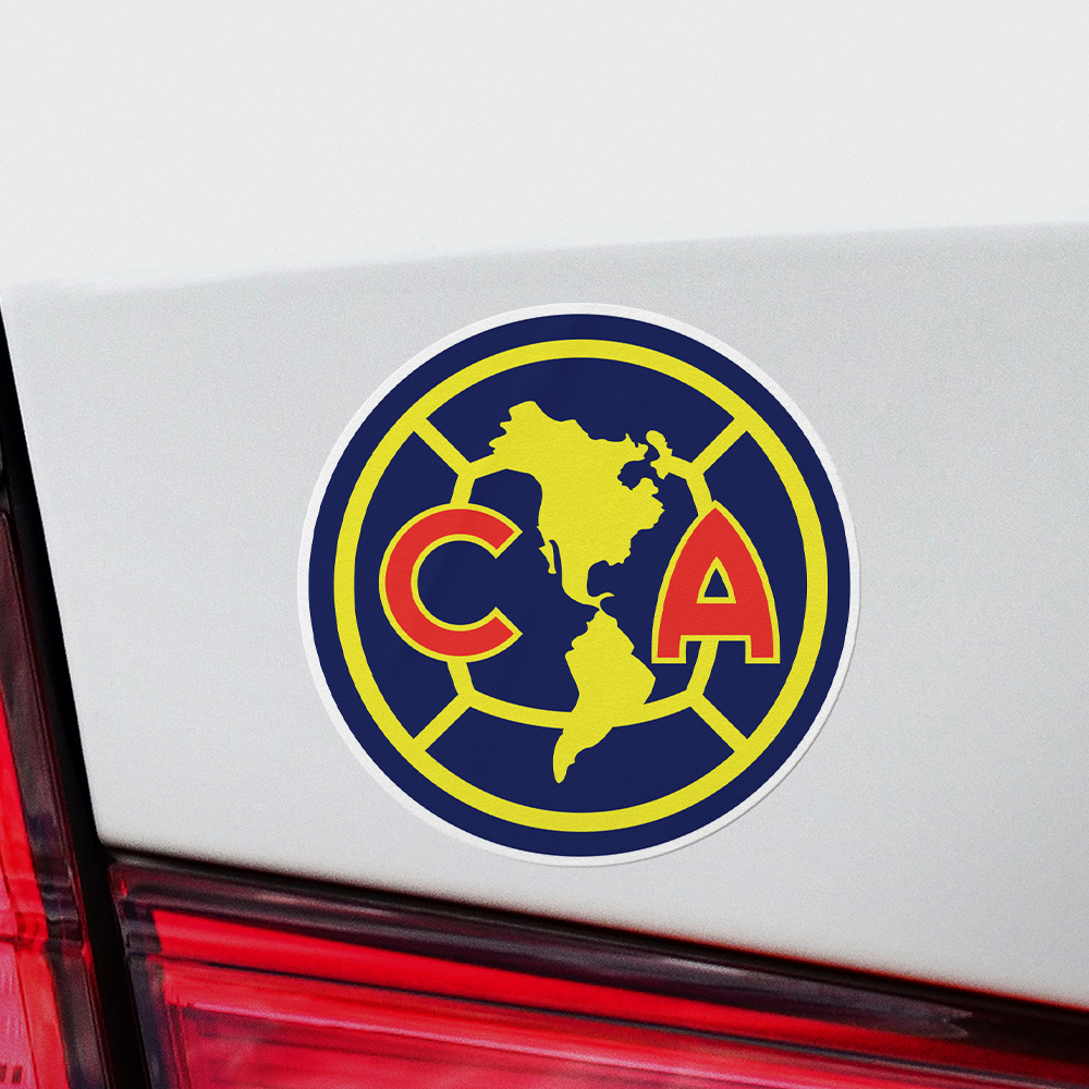 Club America Mexico 4 Pack Sticker Vinyl Decal Calcomania Aguilas Liga ...