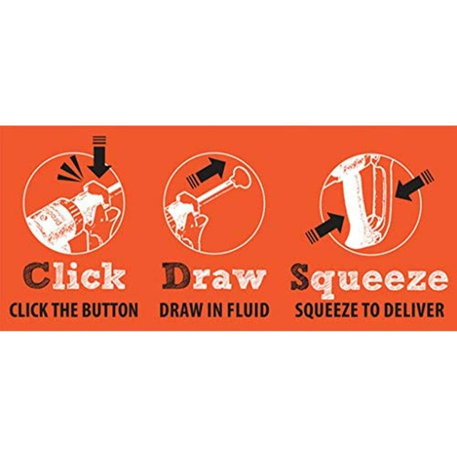 PRODIGY Metal Adjustable Dose Repeater Syringe 50 Ml UV Resistant Poly ...