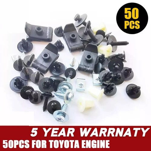 50x For Lexus Body Bolts & U-nut Clips-M6 Engine Under Cover Splash ...