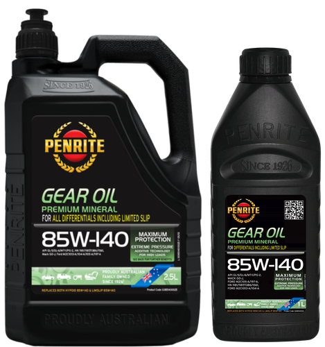Penrite 85W-140 GL5 GL6 Gear Oil for Differentials incl Limited Slip | eBay