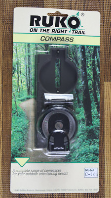 RUKO C-105 On The Trail Compass | eBay