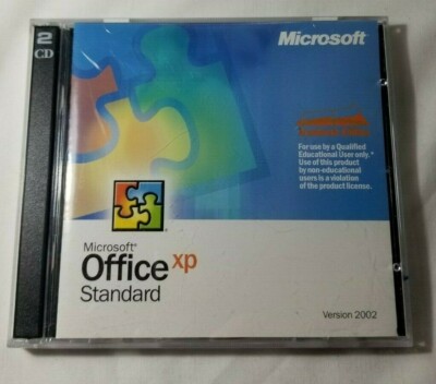 Microsoft Office XP Standard Academic Edition | eBay