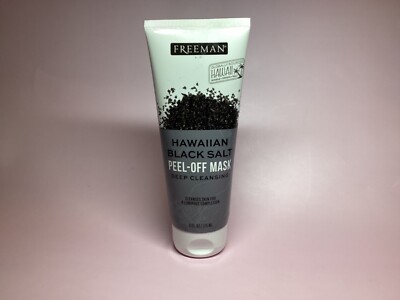 Freeman Hawaiian Black Salt Peel-Off Mask Deep Cleansing 175mL | eBay
