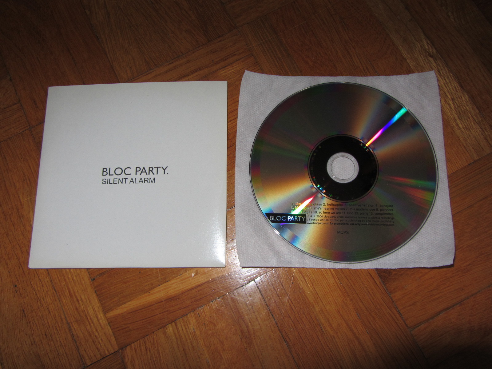 BLOCK PARTY Silent Alarm 2004 EUROPEAN collectors promo CD album | eBay