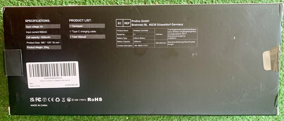 NEW JC200 Wireless Gamepad for Nintendo Switch | Switch OLED models | eBay