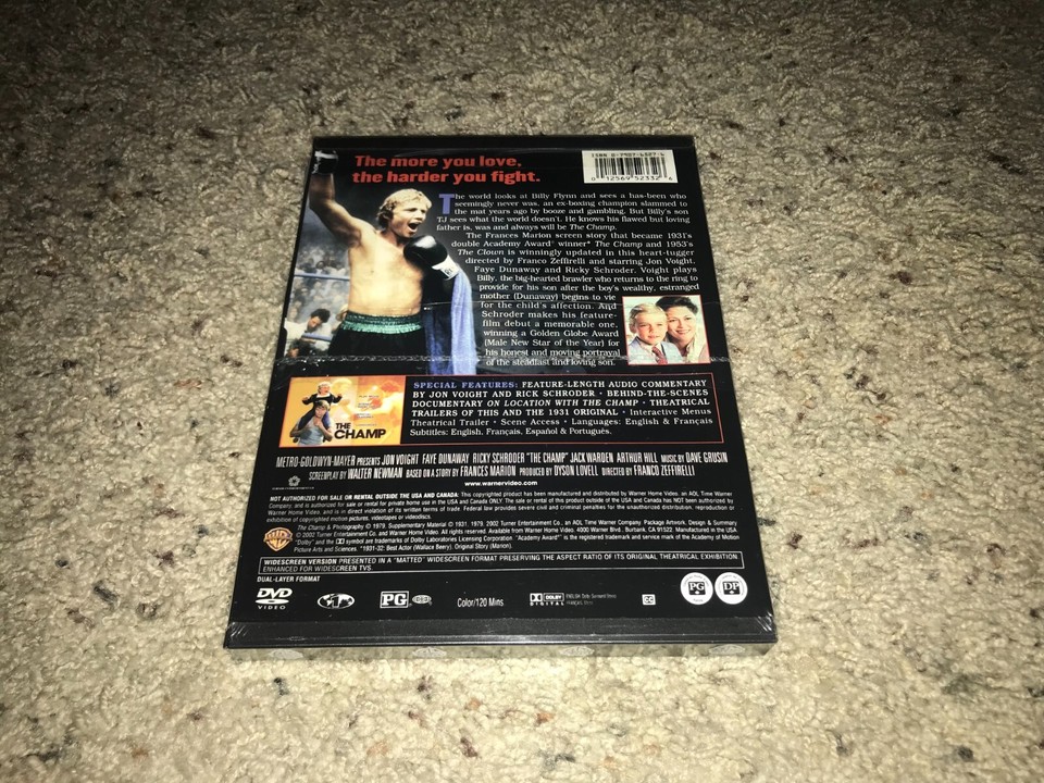 The Champ (DVD, 2002) Original Snapcase *NEW/SEALED!* 12569523326| eBay