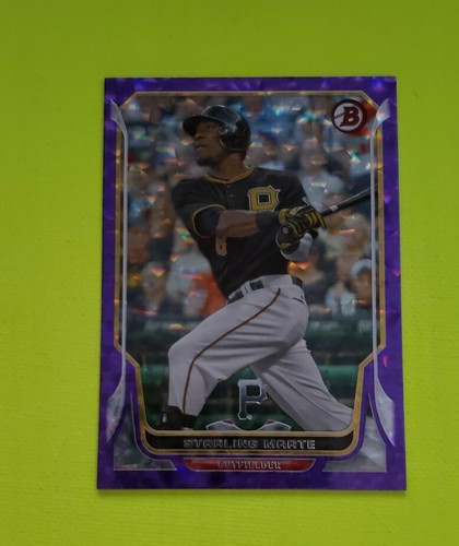 2014 Bowman Violet Glace #14 Étourneau Sansonnet Marte Sn 03/10 | eBay