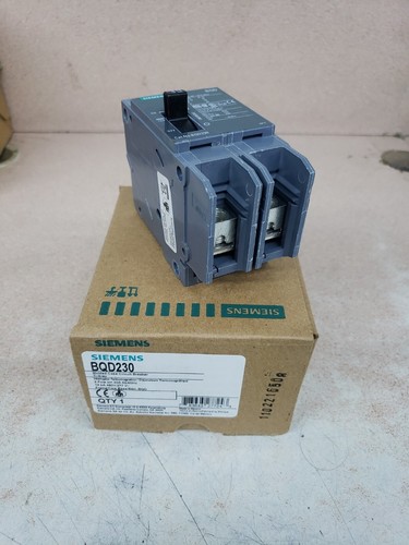 1 NEW Siemens BQD230 2 Pole, 30 Amp, 480V, Bolt On Circuit Breaker | eBay