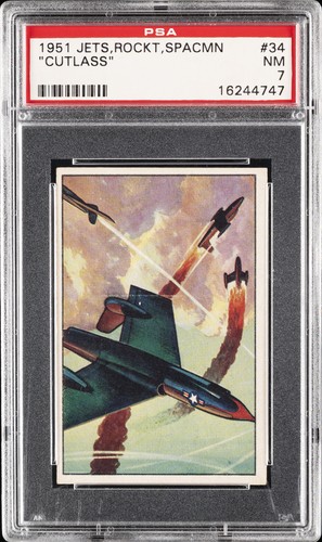 1951 JETS, ROCKETS, SPACEMEN #34 "CUTLASS" PSA 7 | eBay