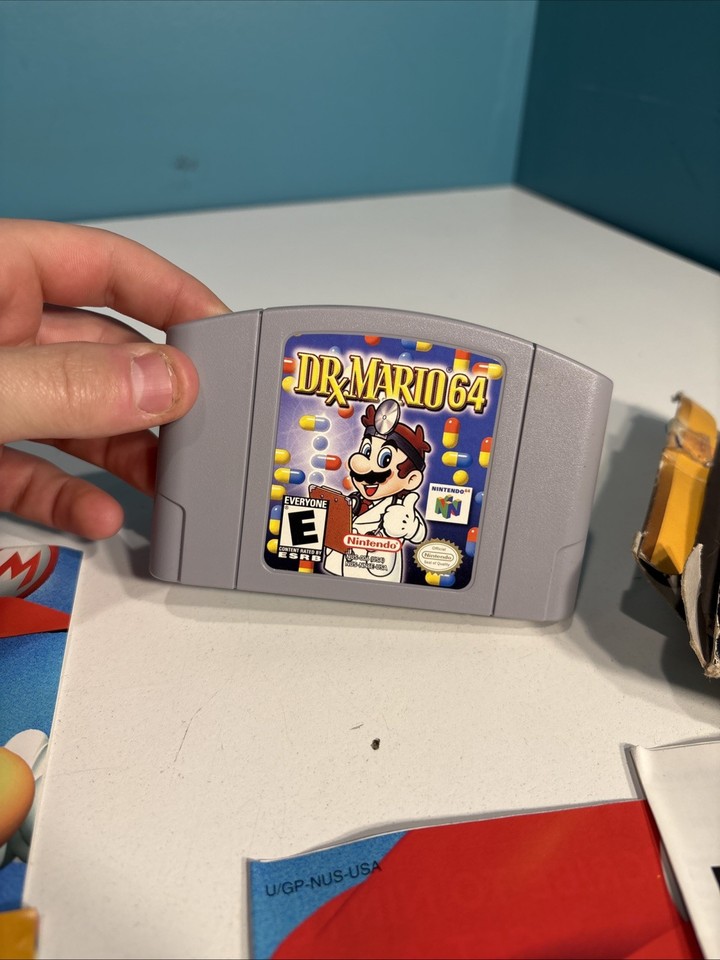 Dr Mario Nintendo 64 Complete In Box Authentic With Manual 2001 | eBay