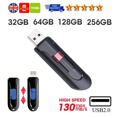 USB Flash Drive Disk 256GB Memory Stick Pen High Speed U Disk PC ...