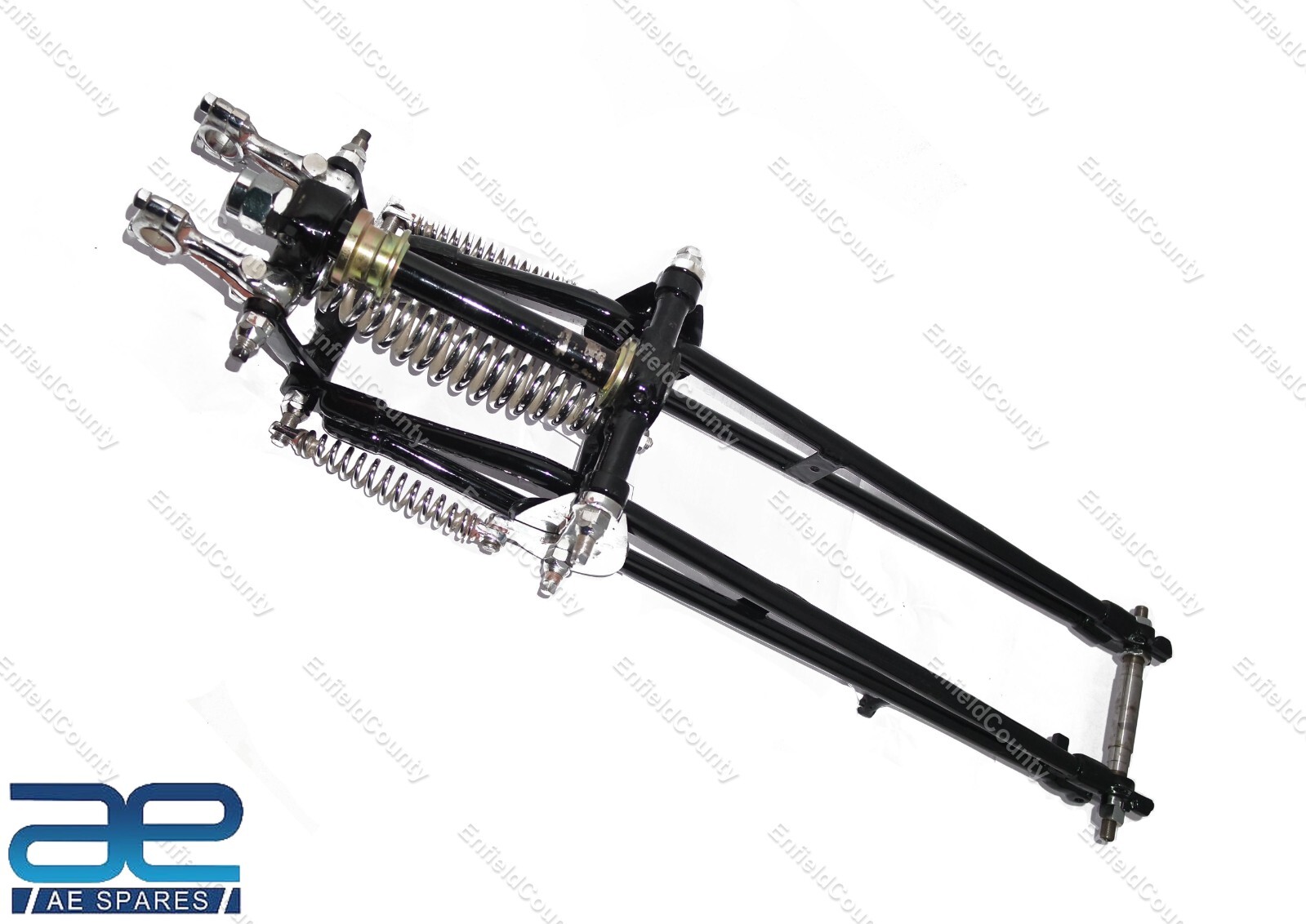 Fits Royal Enfield J J2 G G1 G2 Black Chrome Girder Fork Springer ...