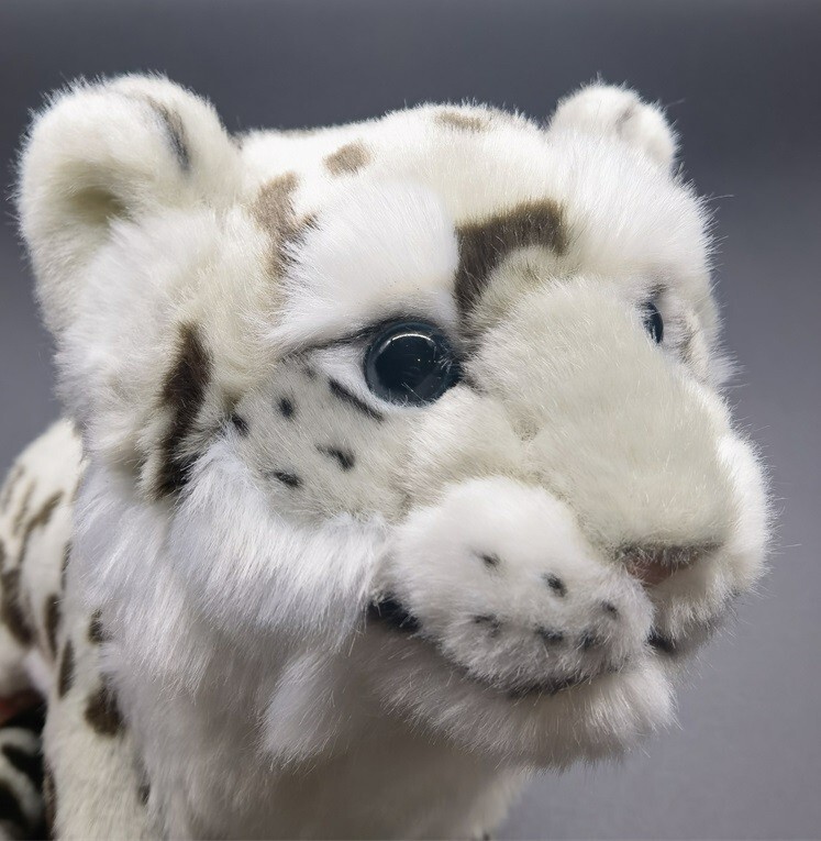 Snow Leopard 12 Inch Stuffed Animal Plush Toys Toddler Doll Kids Gifts ...