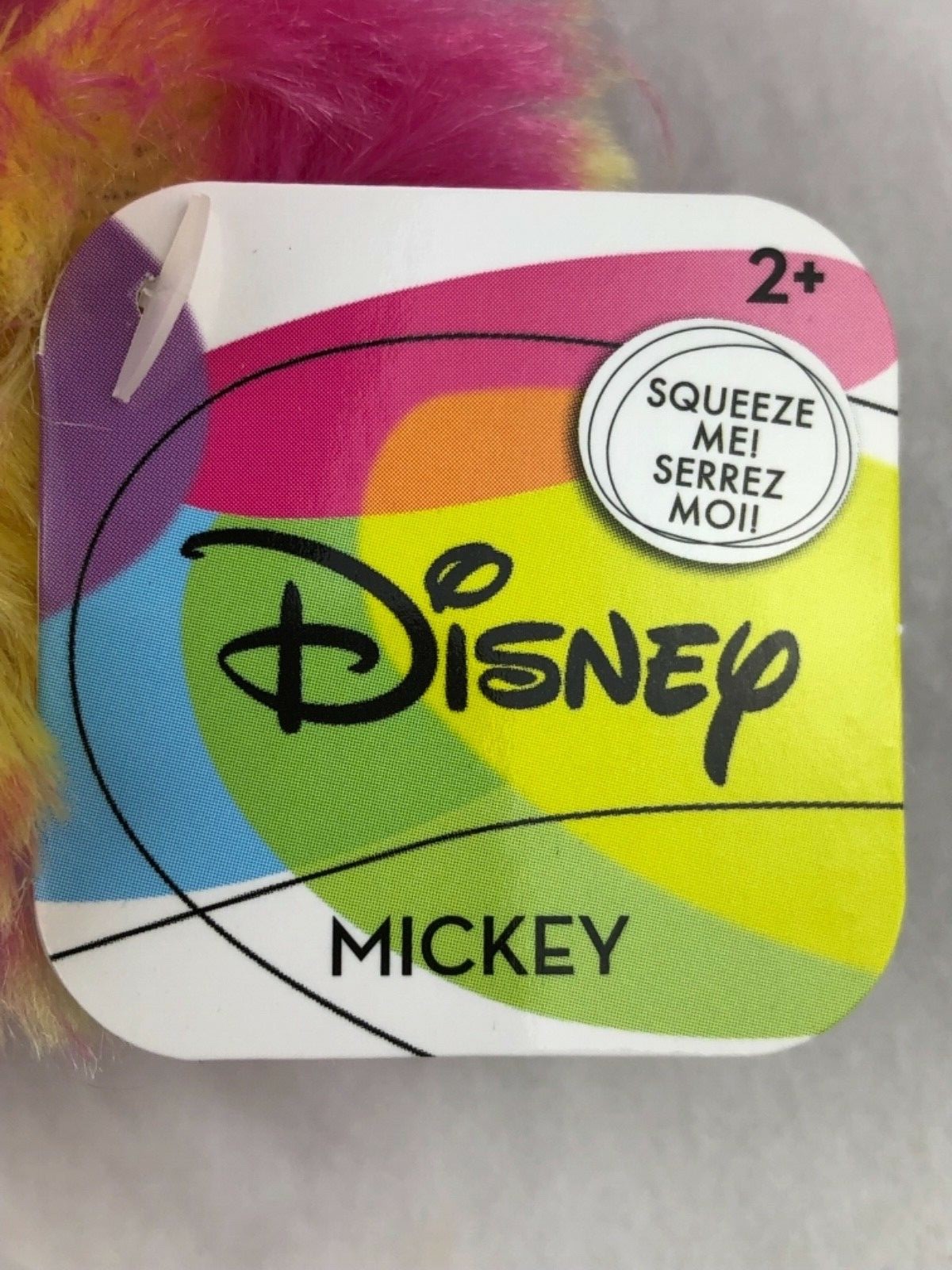 Mickey Mouse Minnie Mouse Goofy Squeeze Me Multicolor Plush Set New ...