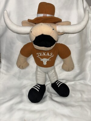University of Texas Longhorns Mascot Bevo 16" Plush Stuffed Animal | eBay