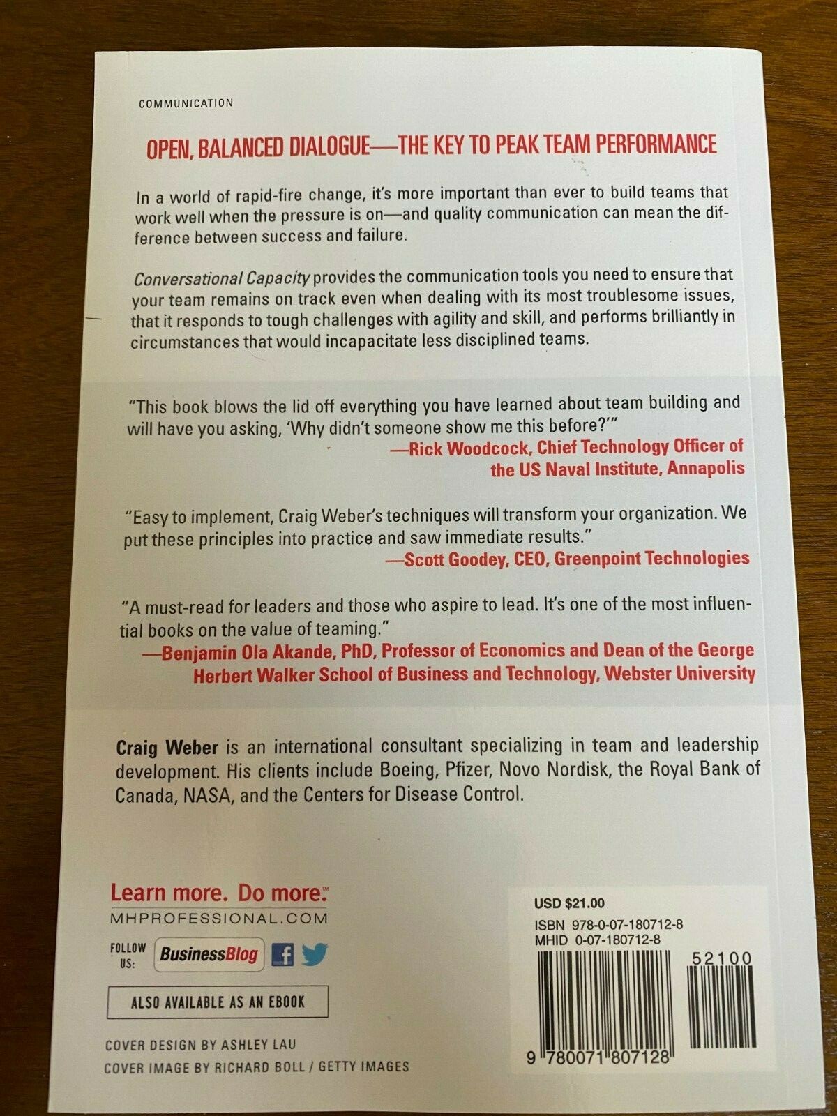 Conversational Capacity: the Secret to Building Successful Teams (New ...