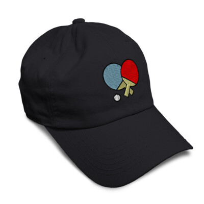 Soft Baseball Cap Ping-Pong Paddles A Olympics Cotton Dad Hats for Men ...