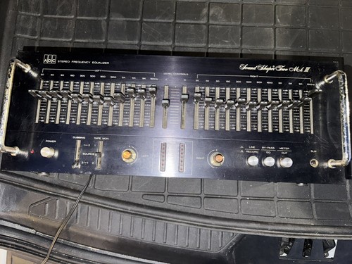 ADC SOUND SHAPER TWO MK iii STEREO FREQUENCY GRAPHIC EQUALIZER! | eBay