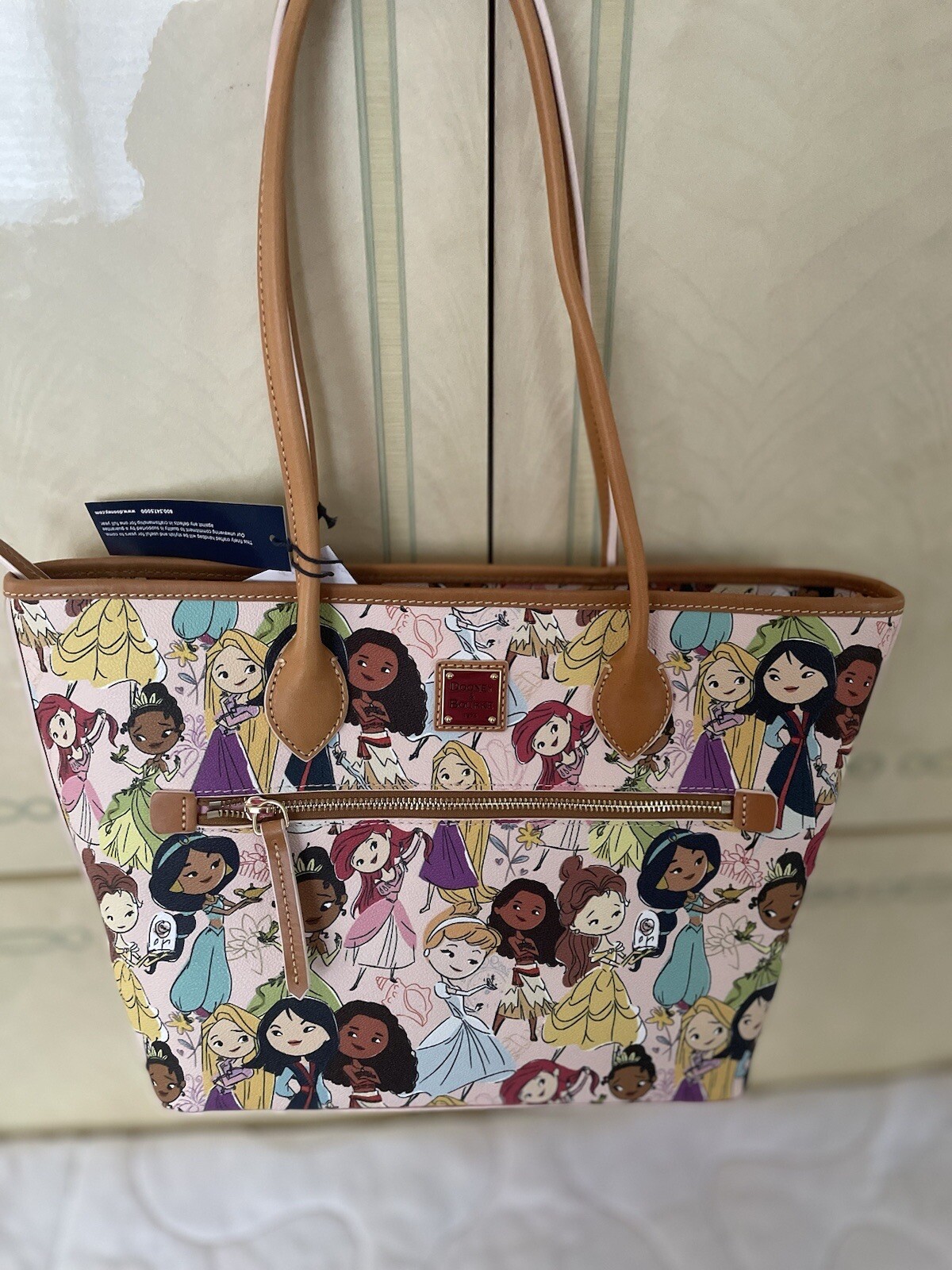 Disney Dooney & Bourke Animators Multi Princess Tote Bag - NWT | eBay