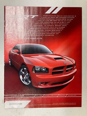 MISC1553 Vintage Advertisement 2007 Dodge Charger SRT8 #2 | eBay