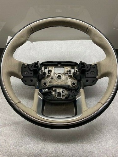 Range Rover Velar L405 L494 Ebony & Acorn Heated Steering Wheel With ...