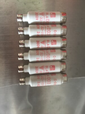 Fuji Electric BLA003 3A Slow Blow Bottle Fuse 600 Vac 3 Amp 600VAC Lot ...