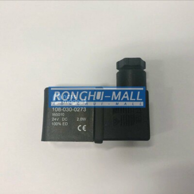 1Pcs New For nass magnet Solenoid Valve Coil 108-030-0273 W5010 24V DC ...