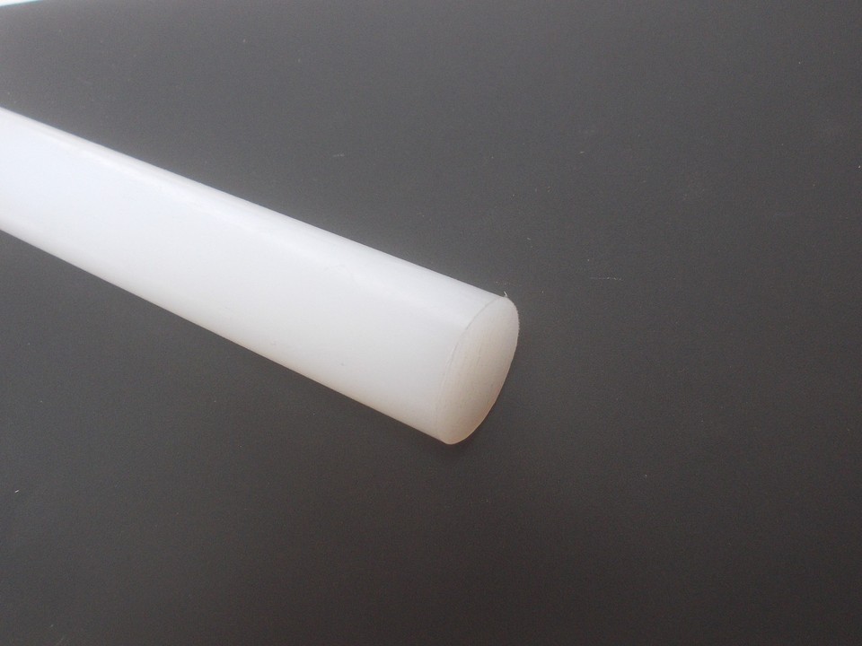 NYLON 6 ROD 90MM DIAMETER 200MM LONG ENGINEERING PLASTIC ROUND BAR ...