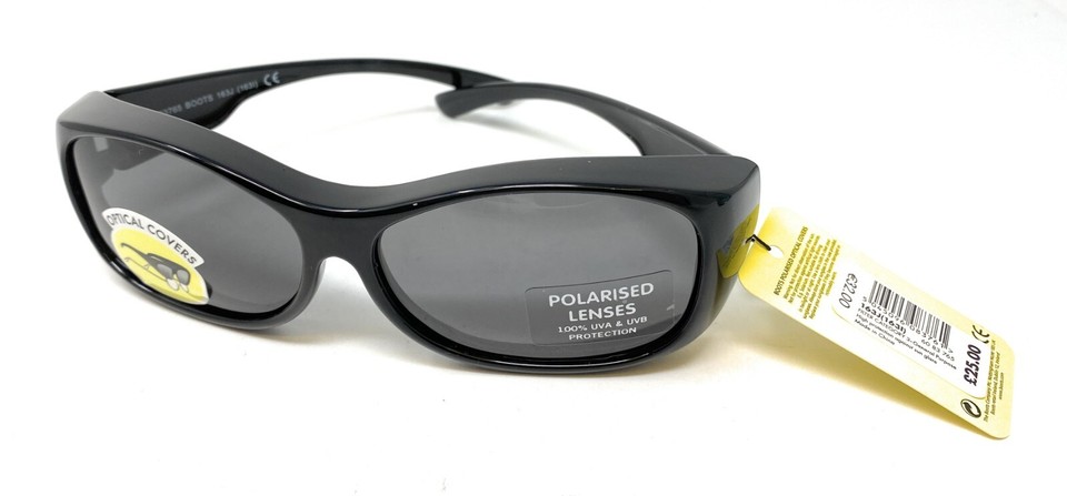 Polarised Sunglasses that fit over Prescription Glasses Optical Covers ...