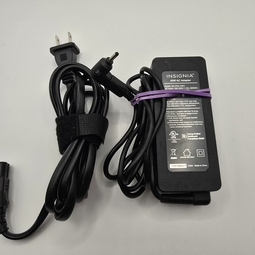 Genuine Insignia NS-PWL C663 Power Supply AC/DC Adapter 19V 3.42A 65W ...