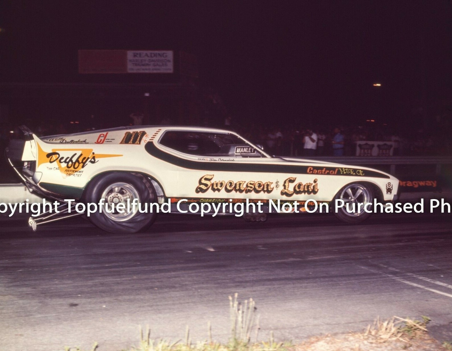 Crazy Jake Crimmins Swensen and Lani at Maple Grove 1972 Funny Car 8x10 ...