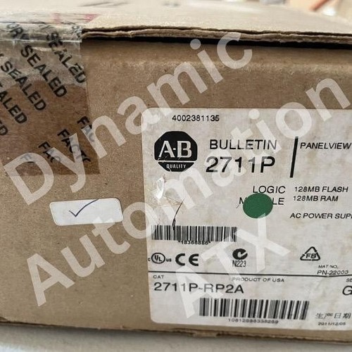 New Sealed Allen Bradley 2711P-RP2A Ser G 2711P-RW2 RR128 PanelView ...