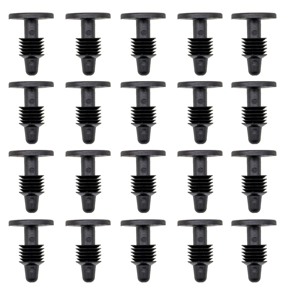 20 x Plastic Rivets Fascia Retainer Clips Fastener For Ford Mustang ...