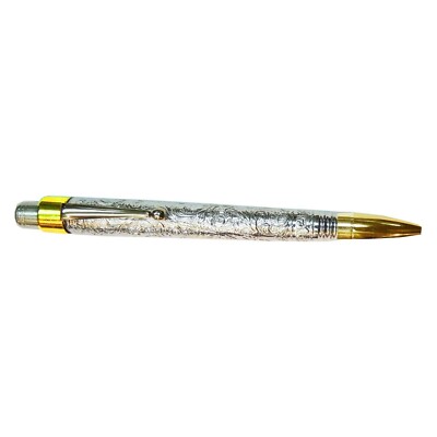 Silver 925 pen with Gold plated Tone Royal presence | eBay