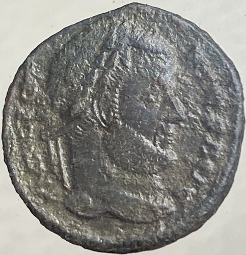 Ancient Roman Coin Licinius II Caesar 321AD Rare Wreath Votive Reverse ...