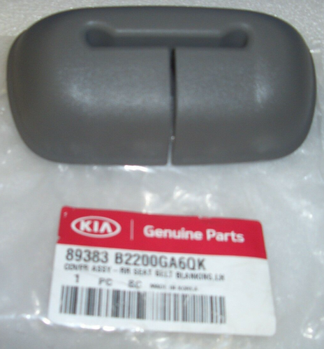 2015-2019 Kia Soul Seat Belt Bezel Rear Left Driver Side GRAY OEM 89383 ...