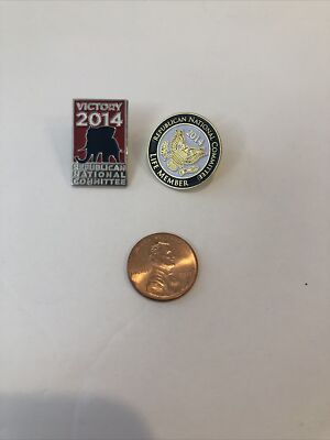 2014 Republican National Committee Lapel Pin & Republican committee ...