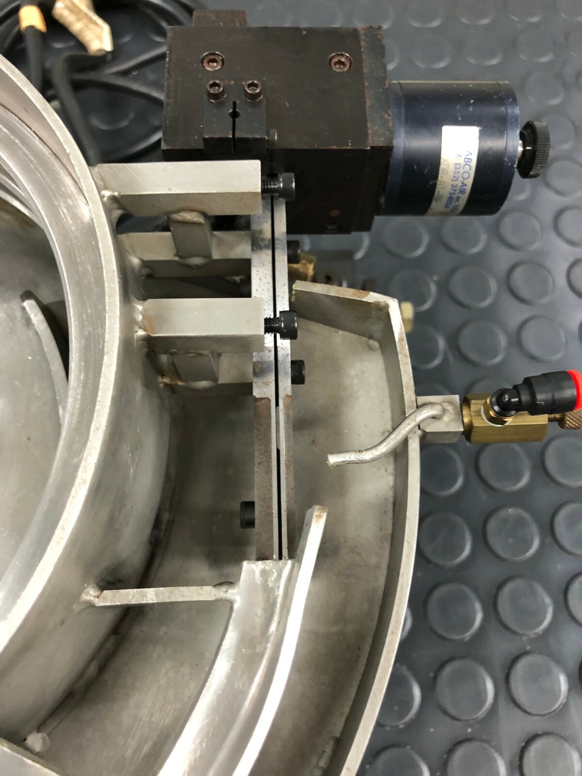 Cambridge Automatic Pin Inserter MD838P w/ Vibratory Bowl Feeder ...