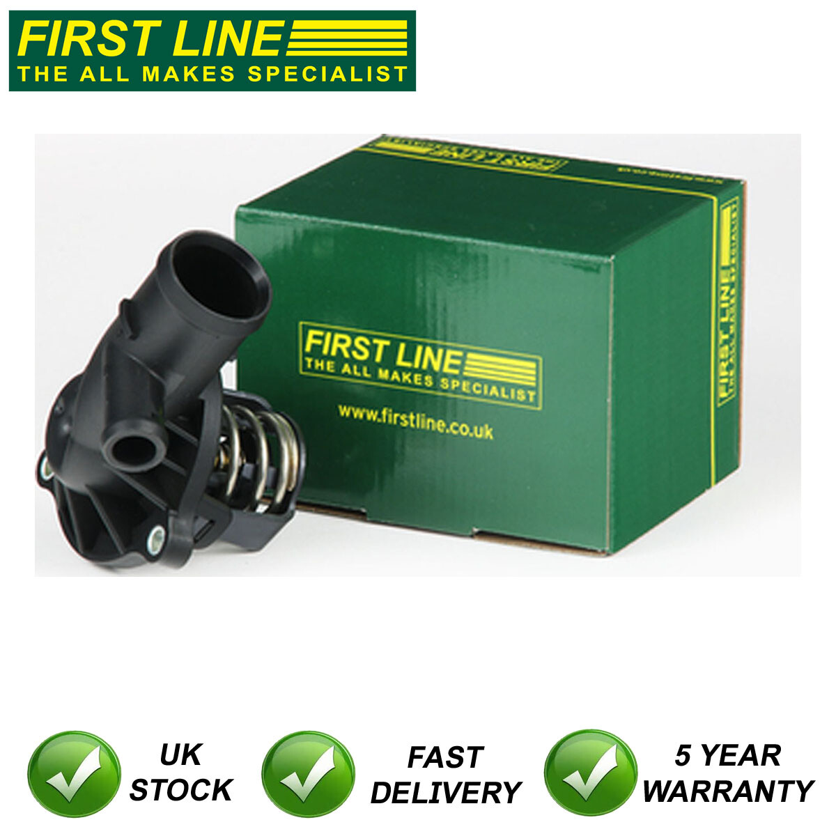 Thermostat Coolant First Line Fits Audi A5 Q7 Q5 Allroad A6 2.7 TDi 3.0 ...